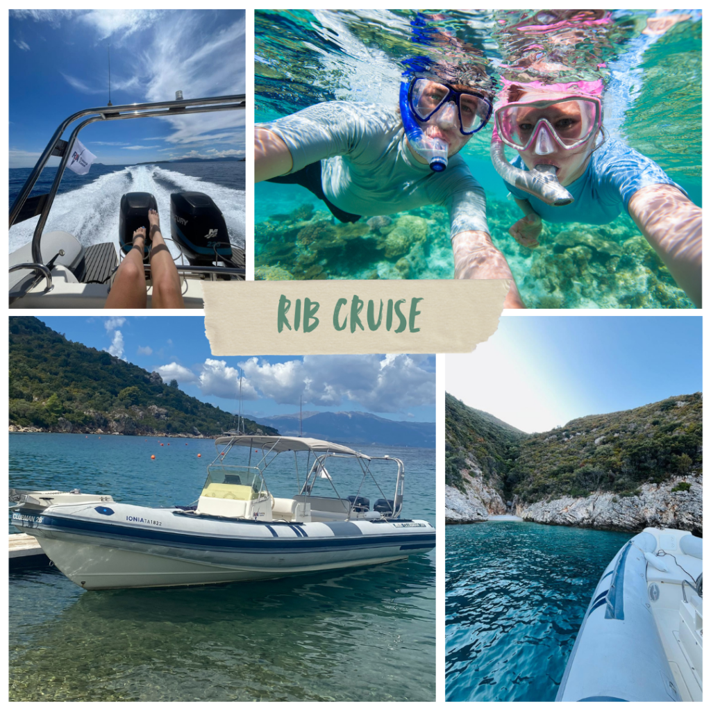 Private Full Day RIB Cruise - Cruising Mode - Ionian Sea Boat Tours